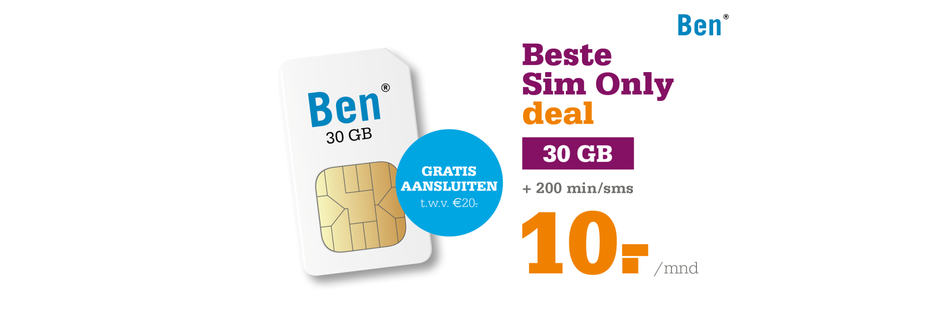 BEN voordelige smartphone en Sim Only aanbiedingen | www.telecombinatie.nl