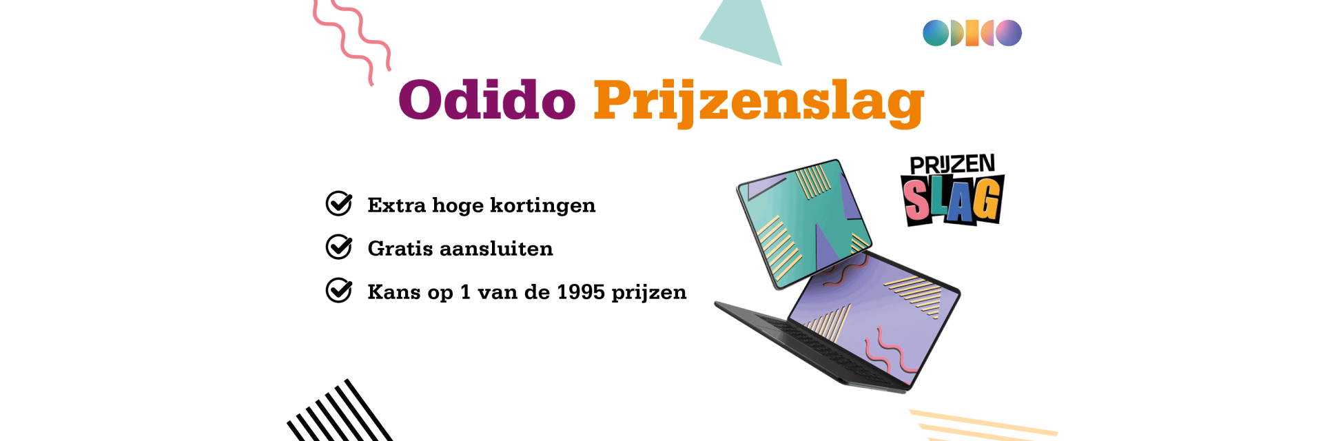 ODIDO Prijzenslag: hoge kortingen op smartphones, Sim Only en Internet ...