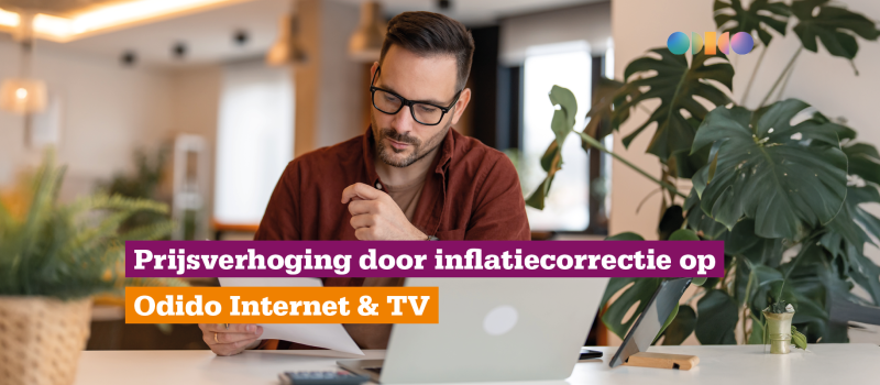 Odido Mobiel, Internet en TV prijsverhoging door inflatiecorrectie 2025 | https://www ...