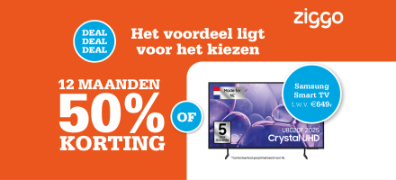 Ziggo Internet & TV met extra voordeel en gratis welkomstcadeau | https ...
